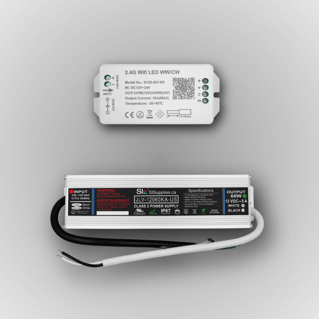 12V LED Transformer + Wifi Dimmer / Switch – MyHouseNumber